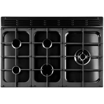 Piano de cuisson gaz FALCON KITCHENER 90 Mixte INOX CHROME | Axium Electro